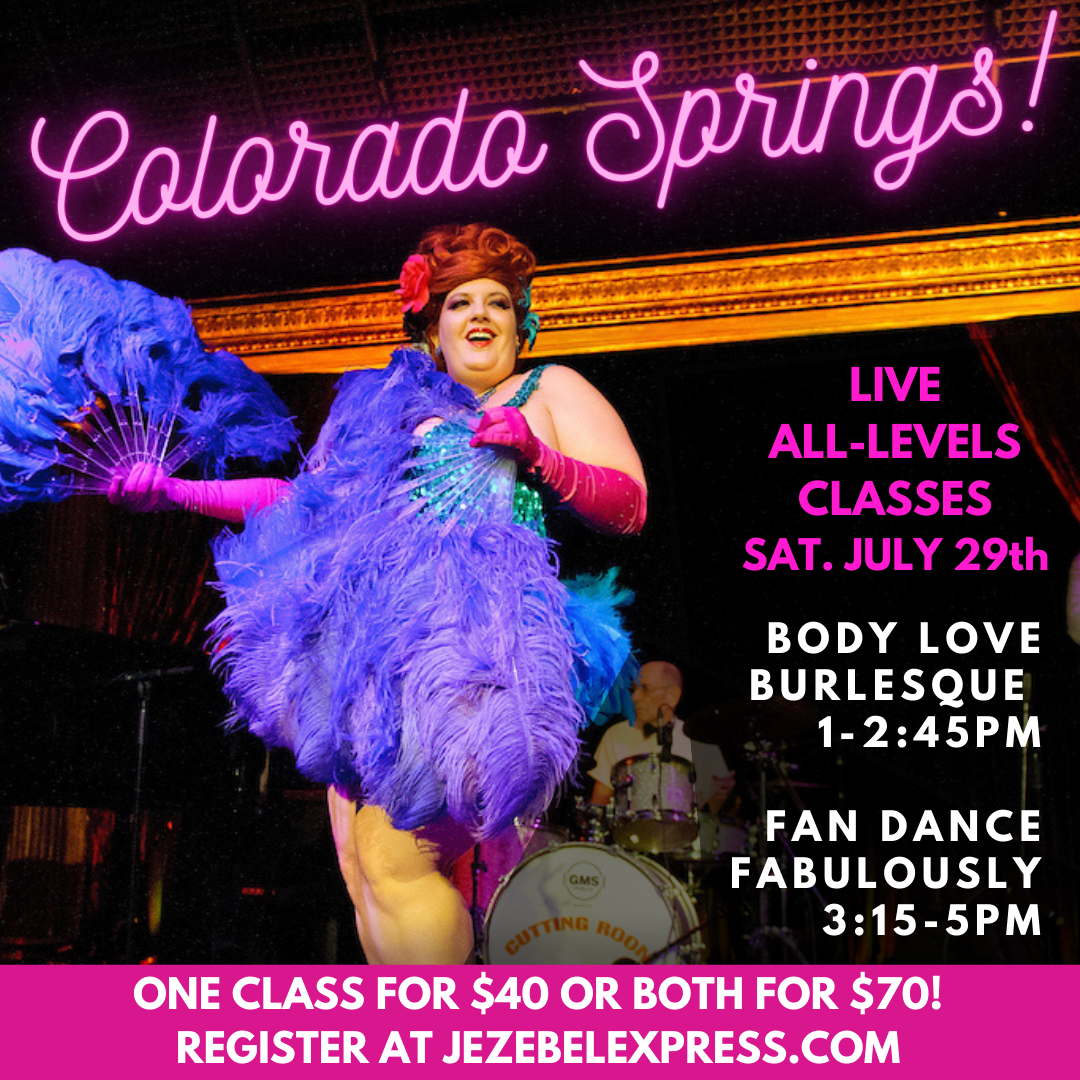 Online Burlesque Classes — Jezebel Express