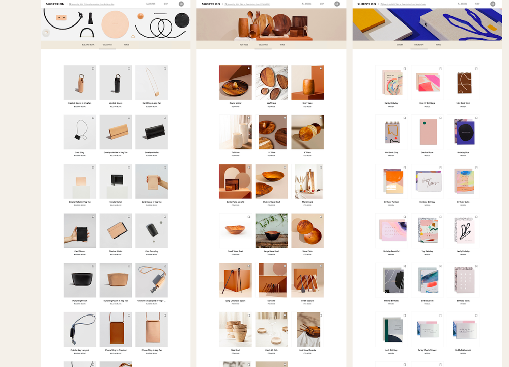 Shoppe Online Guide Brand Profile