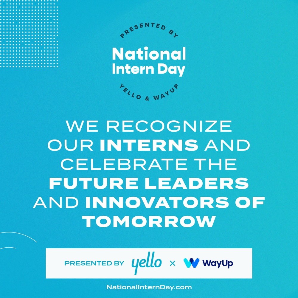 Share on Social — National Intern Day