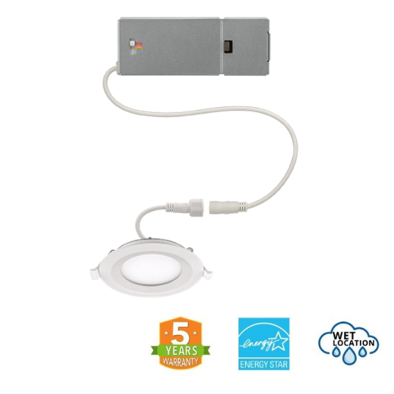 4 inch 11 watt 2700/3000/3500/4000/5000K ROUND WITH INDOOR-OUTDOOR ...