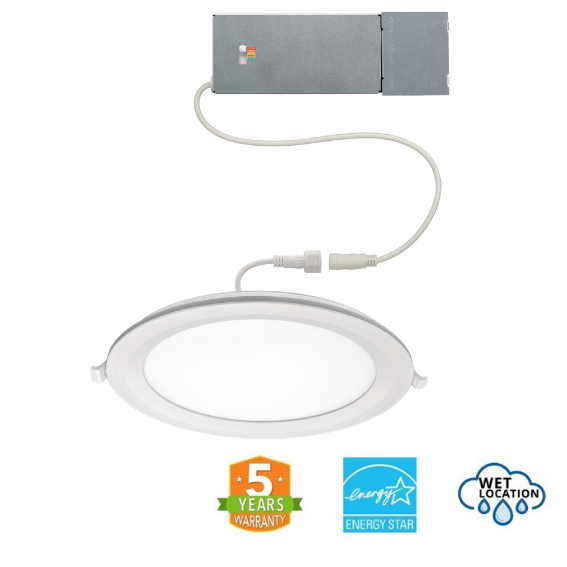 8 inch 23.5 watt 2700/3000/3500/4000/5000K ROUND WITH NIGHTLIGHT ...