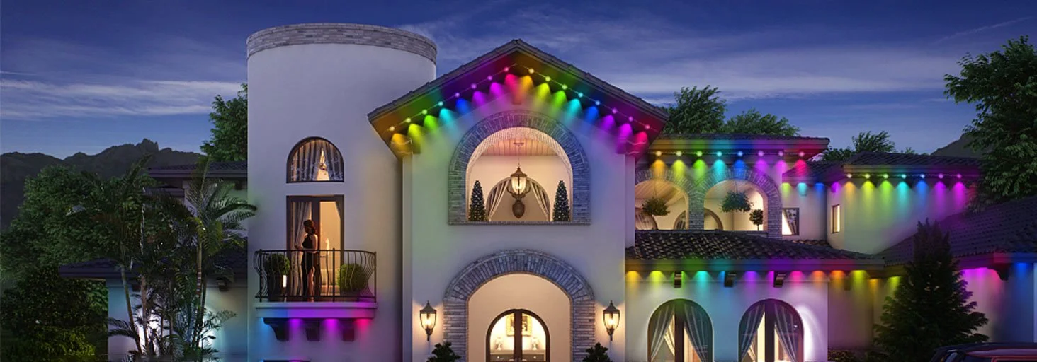 Permanent Outdoor Eaves Lighting | Denver LED Direct