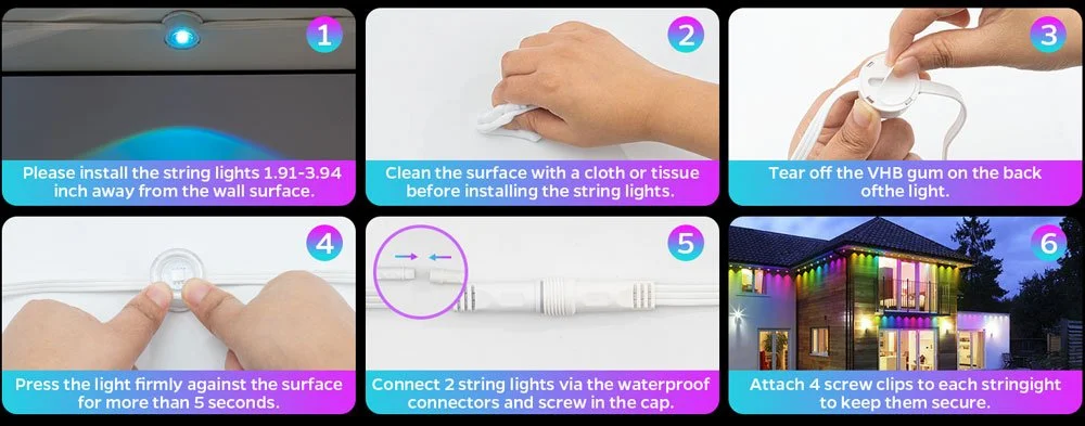 Permanent Outdoor Eaves Lighting | Denver LED Direct