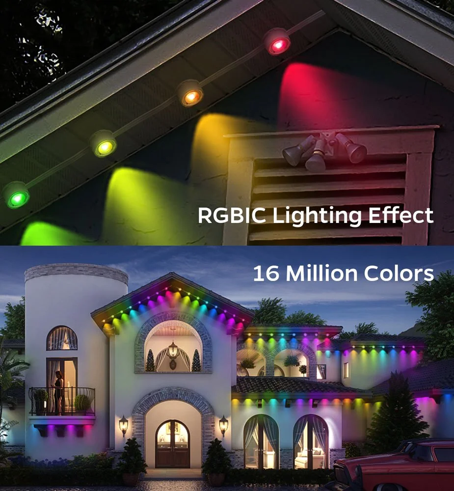 Permanent Outdoor Eaves Lighting | Denver LED Direct
