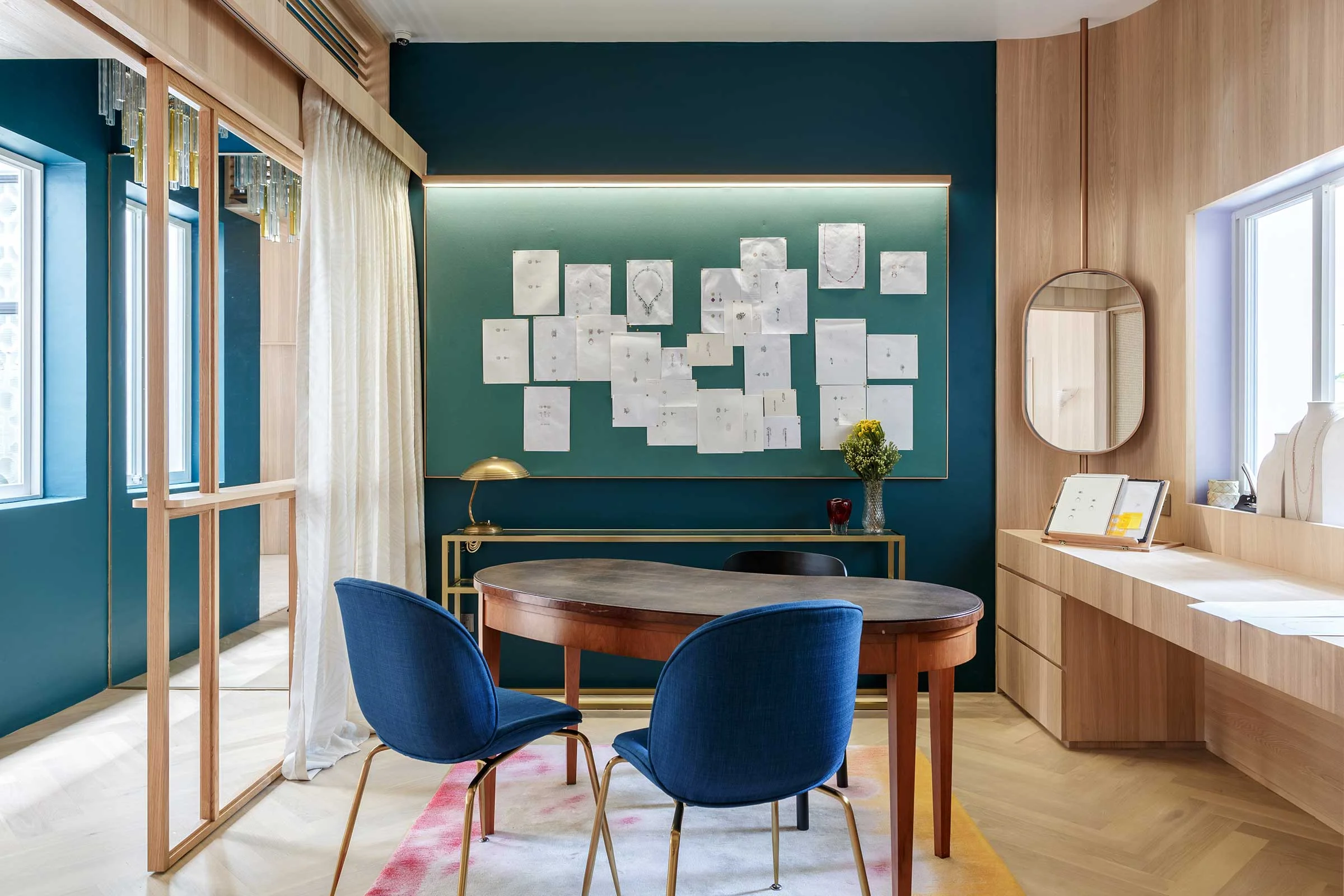 This Home Studio is an Elemental, Sentimental Space — Design Anthology