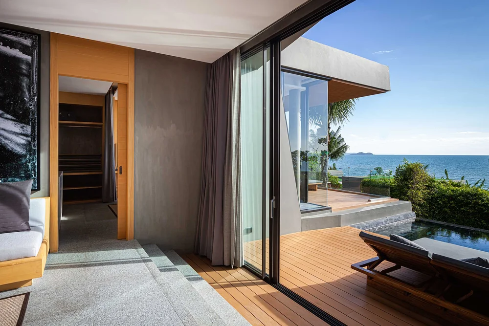 A Dynamic Beachside Resort Cast in Stone — Design Anthology