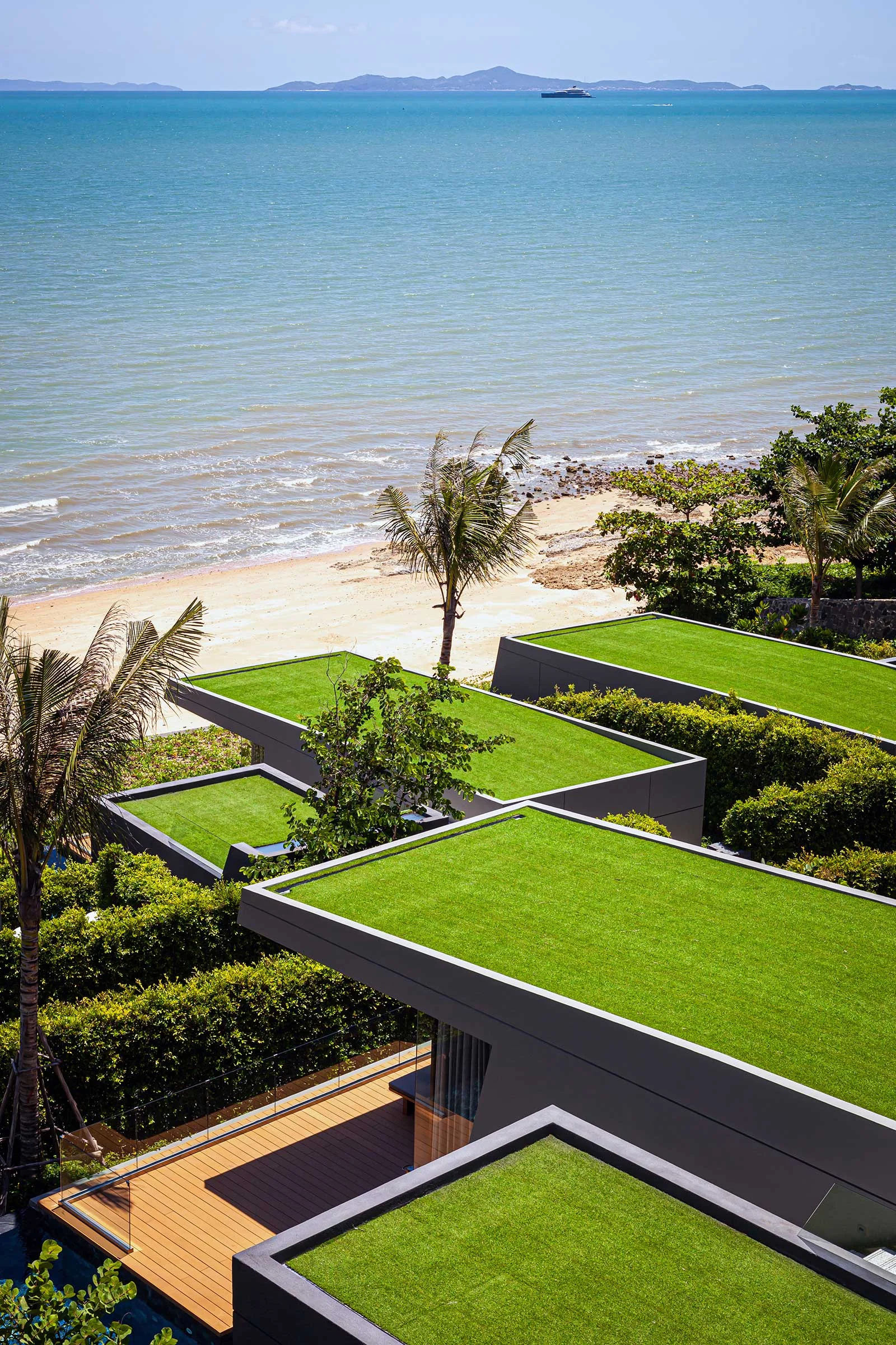 A Dynamic Beachside Resort Cast in Stone — Design Anthology