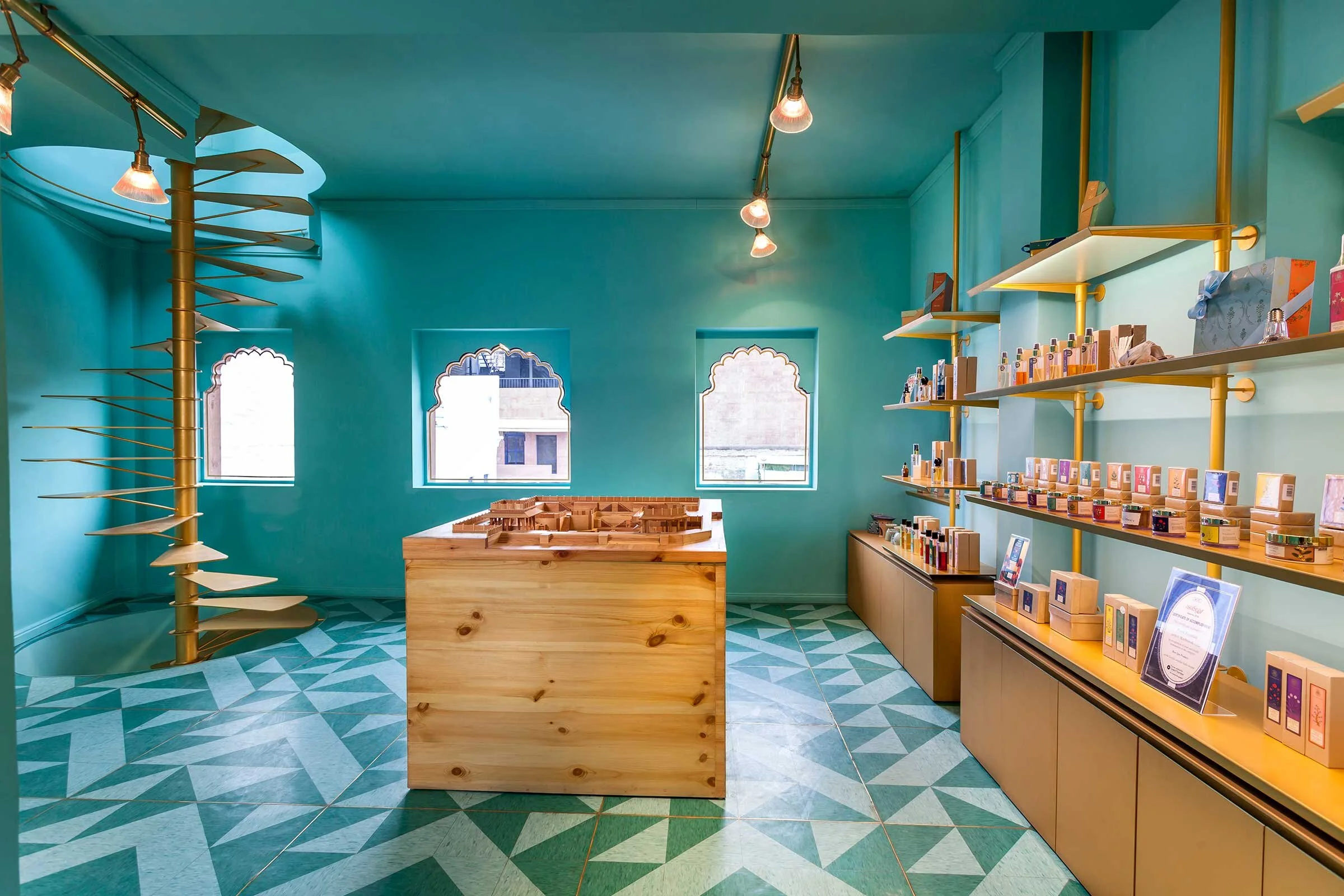 Ayurvedic Beauty meets Art Deco in India's Blue City — Design Anthology