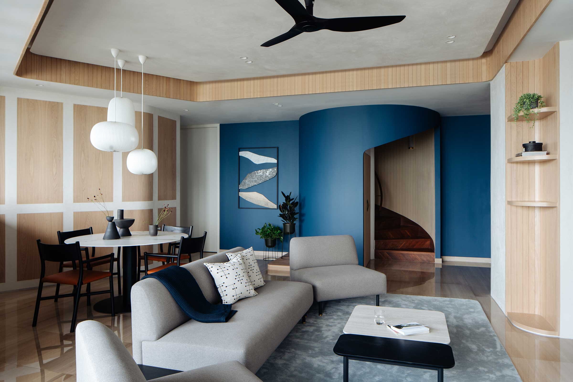 Interior Designer Gabriel Tan take on the Penthouse that Celebrates ...