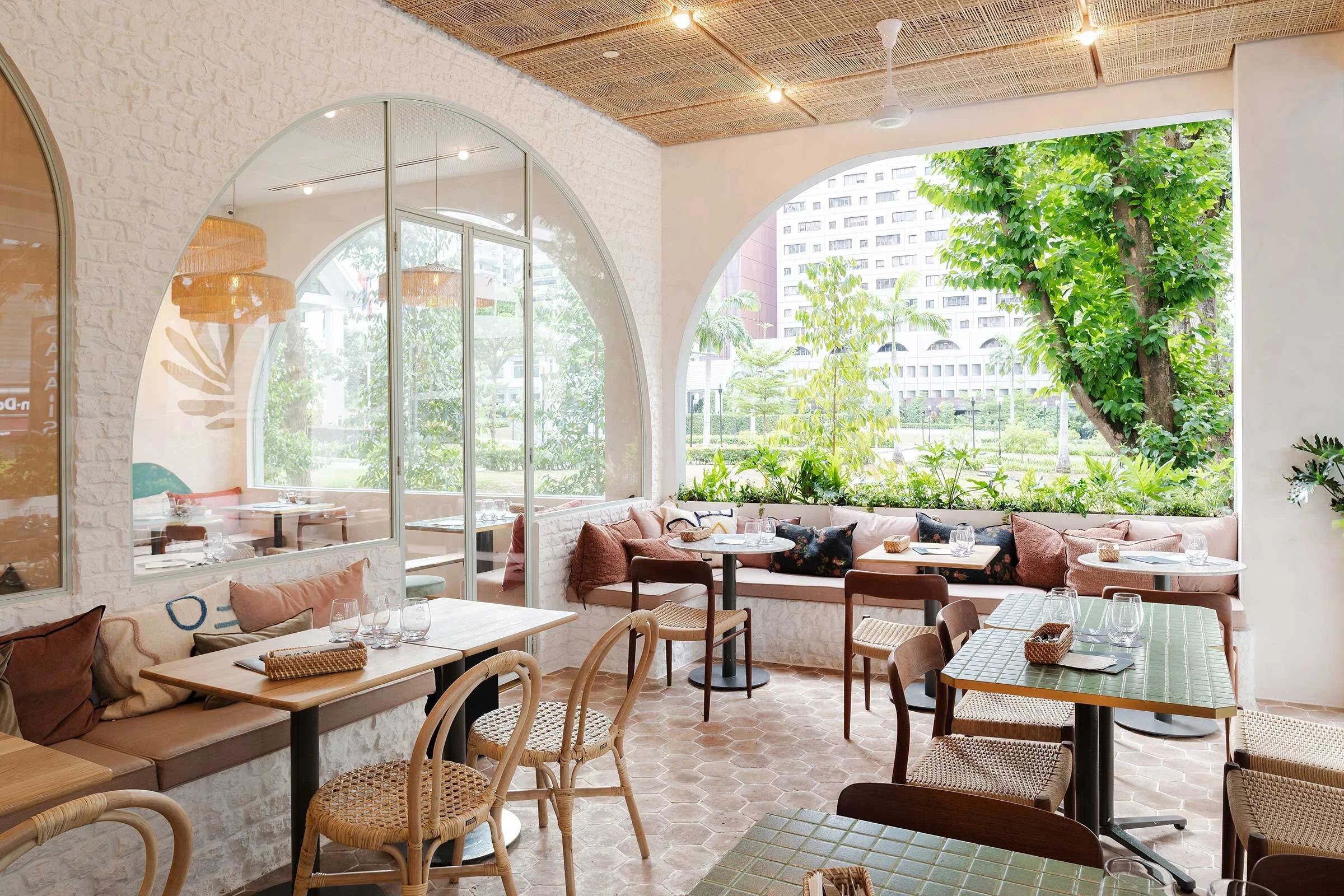 A Parisian Cafe in Singapore — Design Anthology