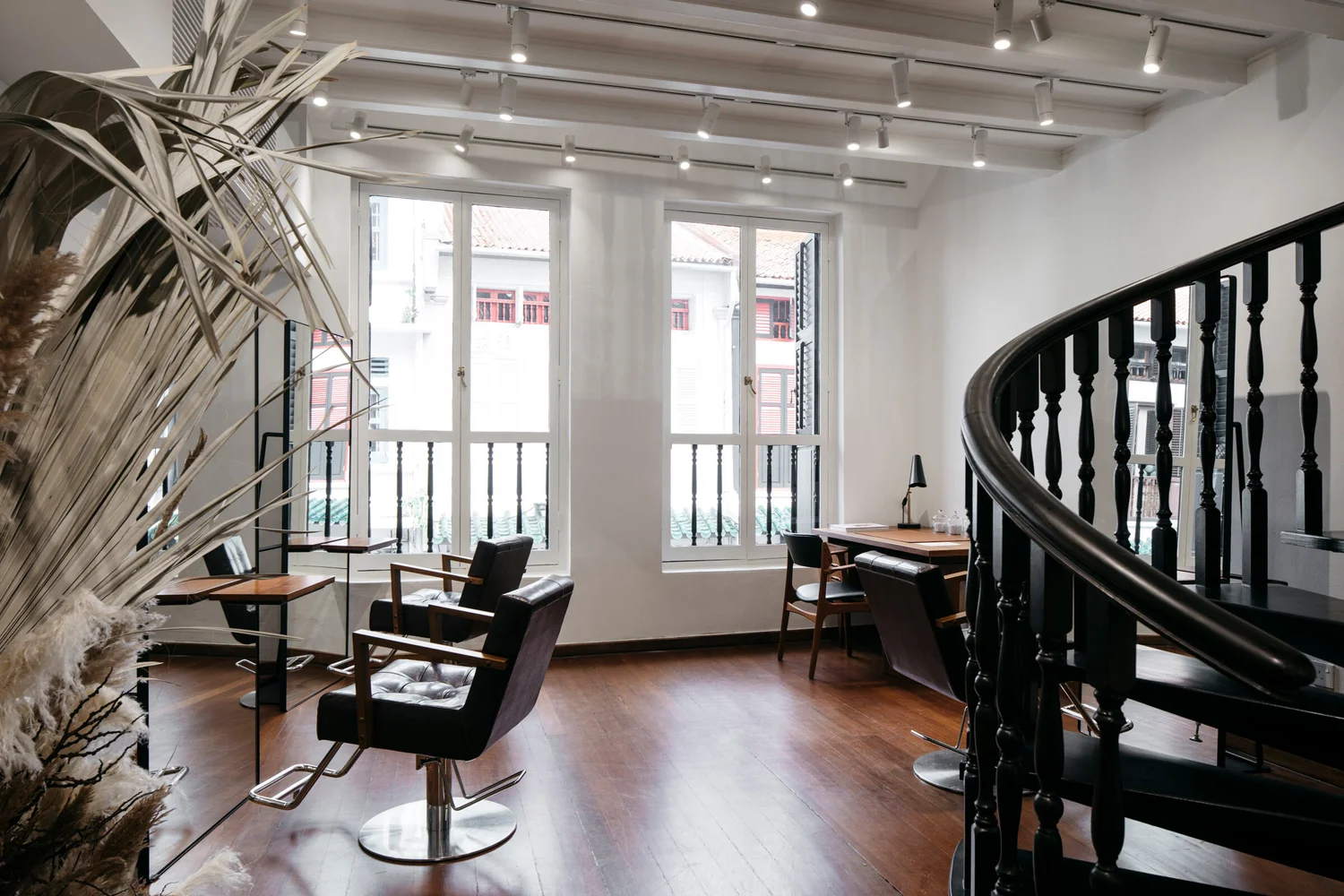 A Shophouse Turned Hair Salon in Singapore — Design Anthology