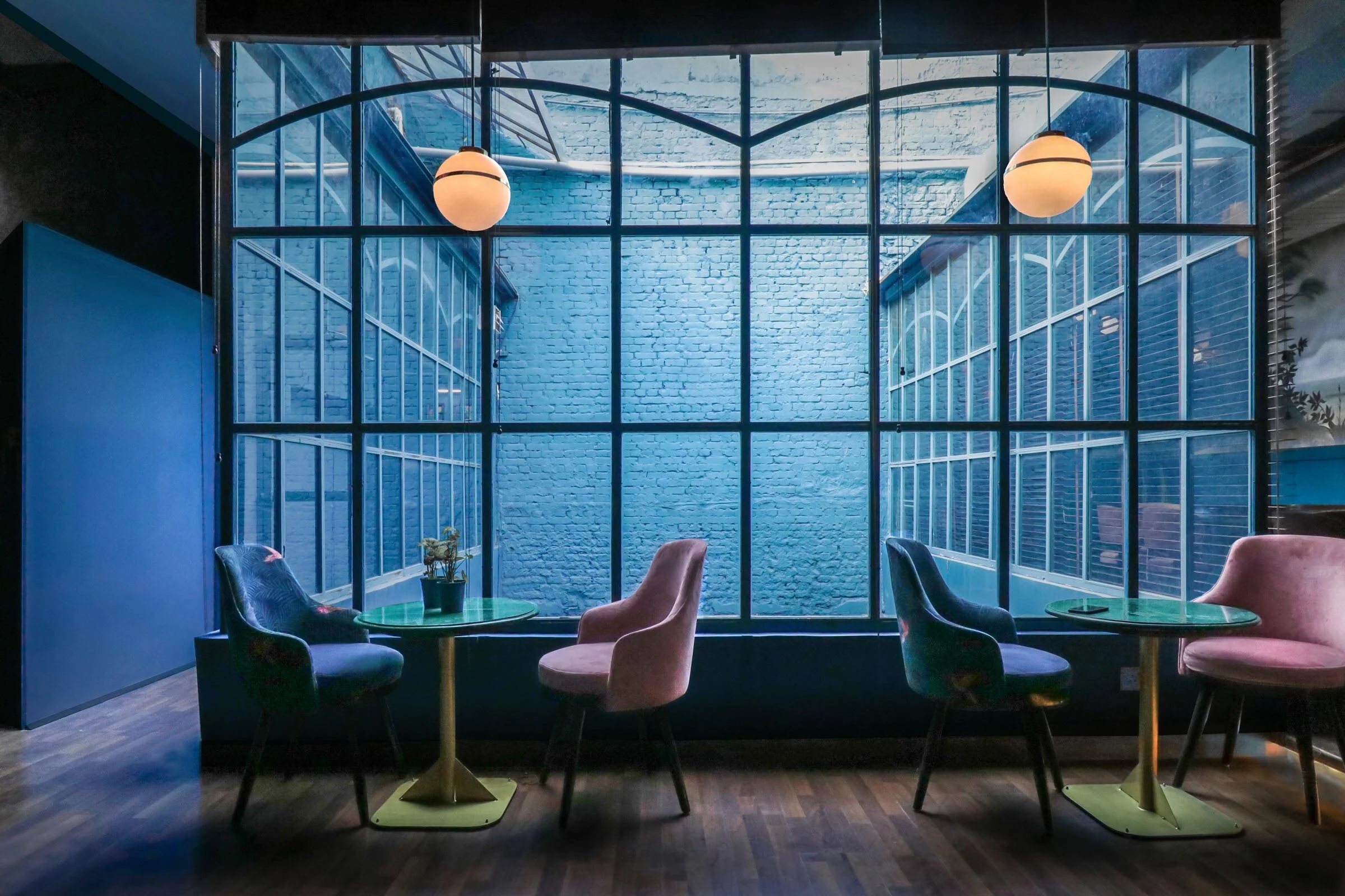 A Royal Blue Rum Bar in New Delhi — Design Anthology