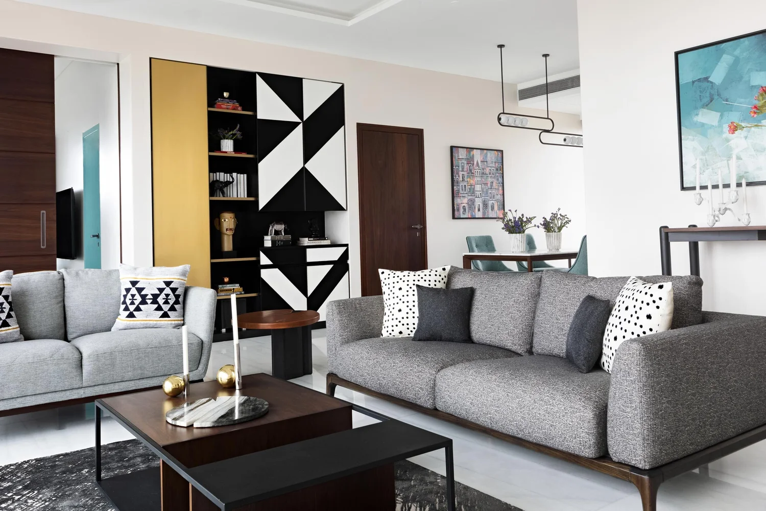 Interior Design in Asia - Mumbai Home - Eye in the Sky is a Serene City ...