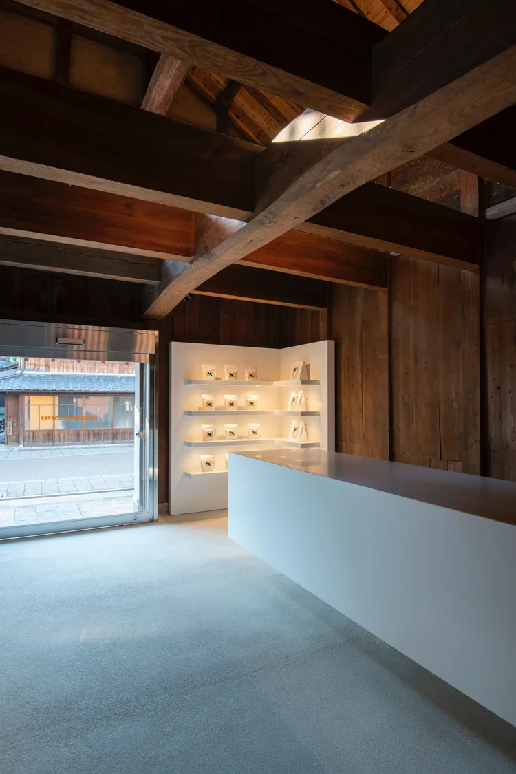 Interior design of Milkbrew coffee, a cafe at Ureshino city, Saga ...
