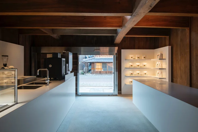 Interior design of Milkbrew coffee, a cafe at Ureshino city, Saga ...