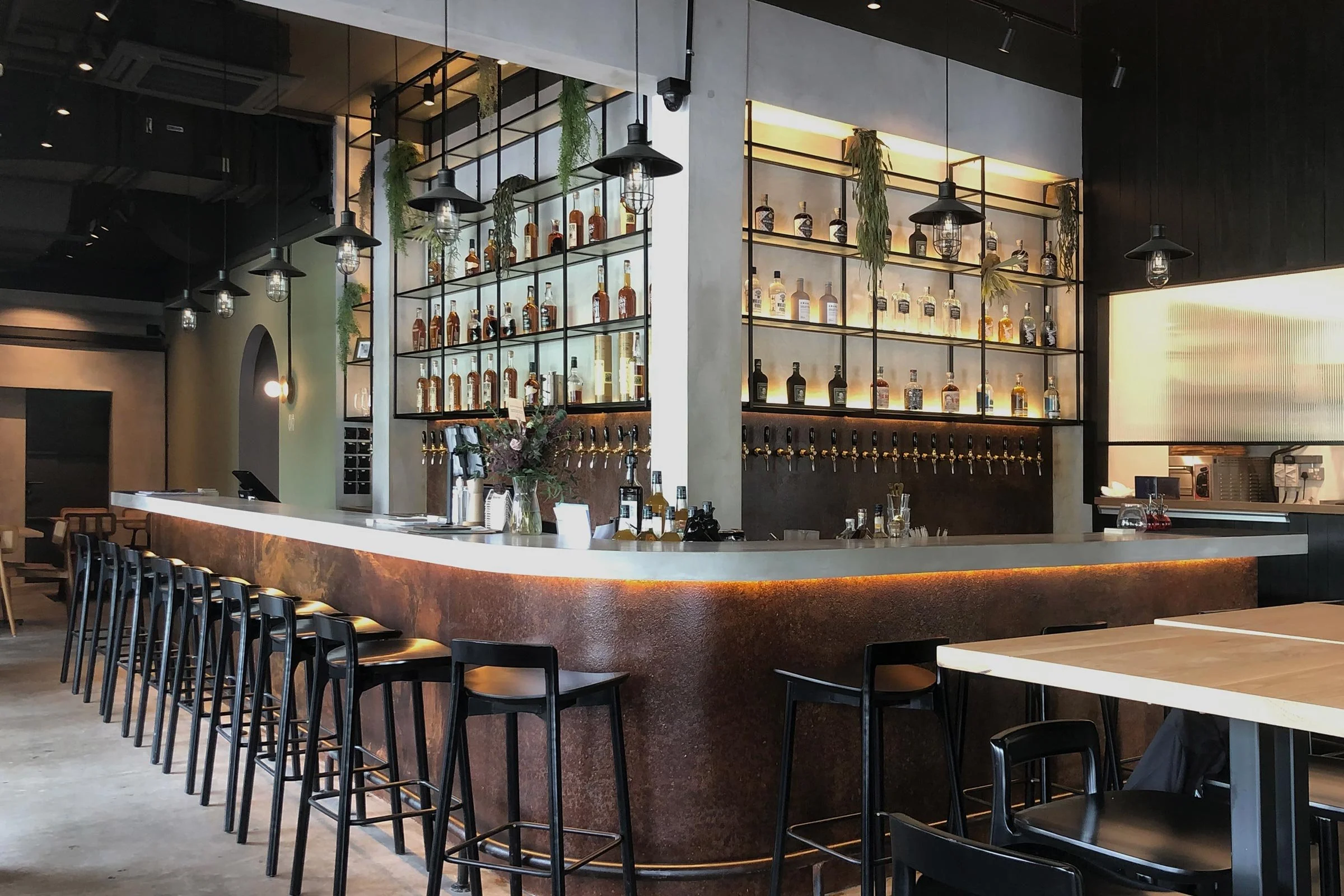 Interior Design Singapore - American Taproom Bar — Design Anthology