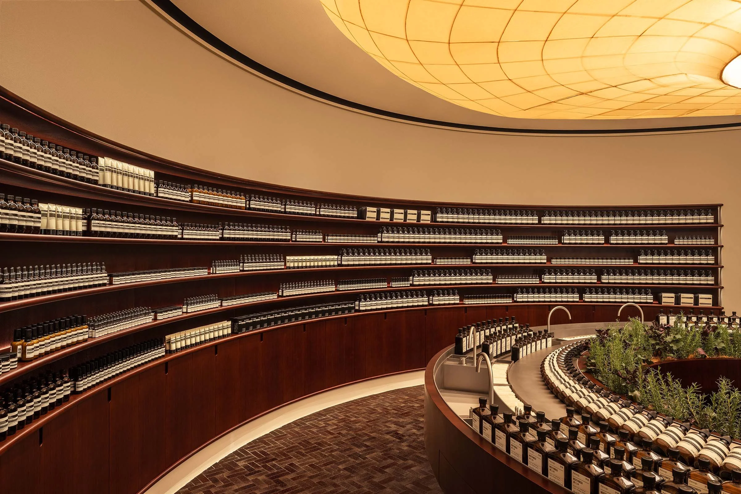 Material Harmony: Aesop Shanghai Jing'An Kerry Centre — Design Anthology