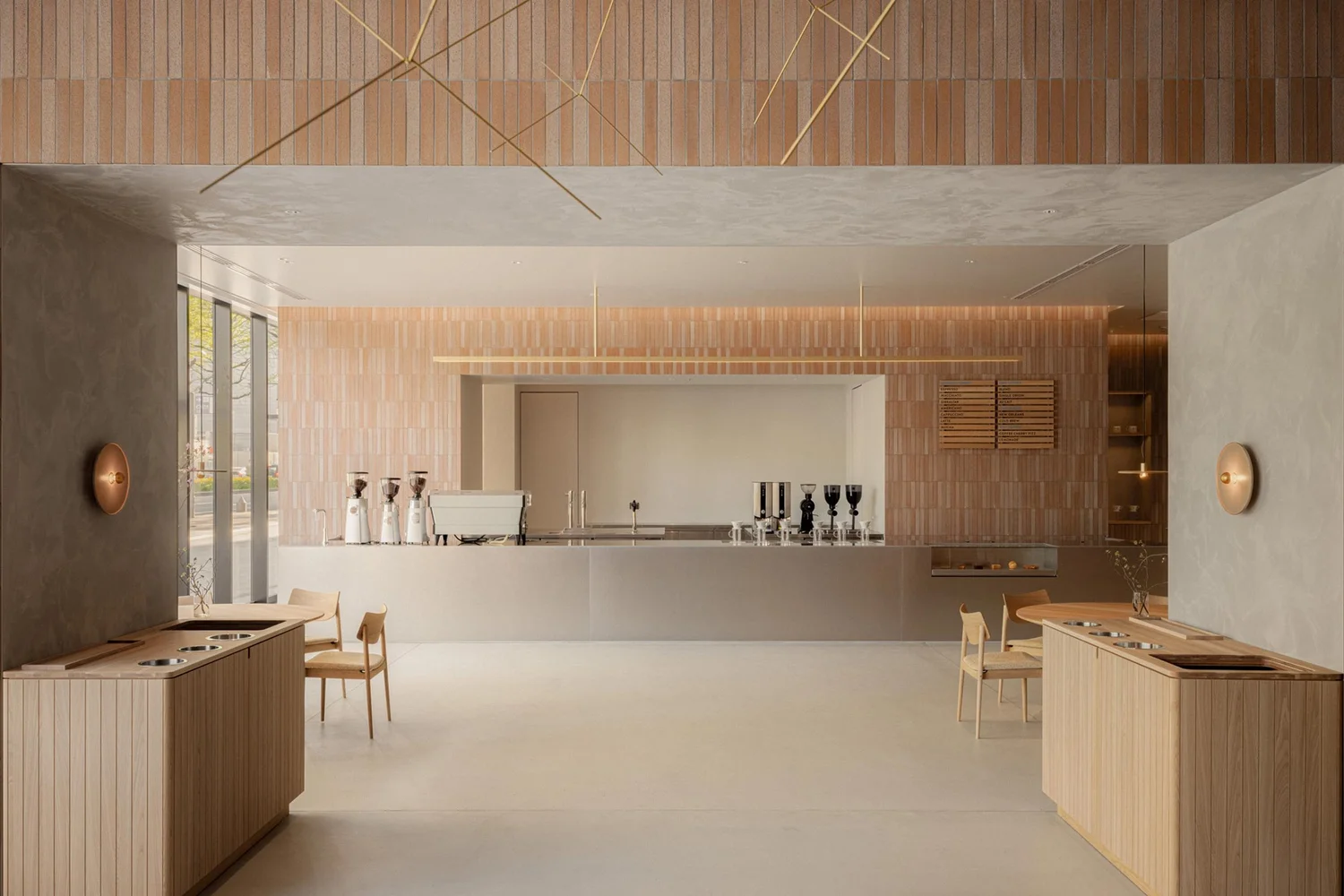 An Architectural-Style Blue Bottle Café by Keiji Ashizawa Design ...