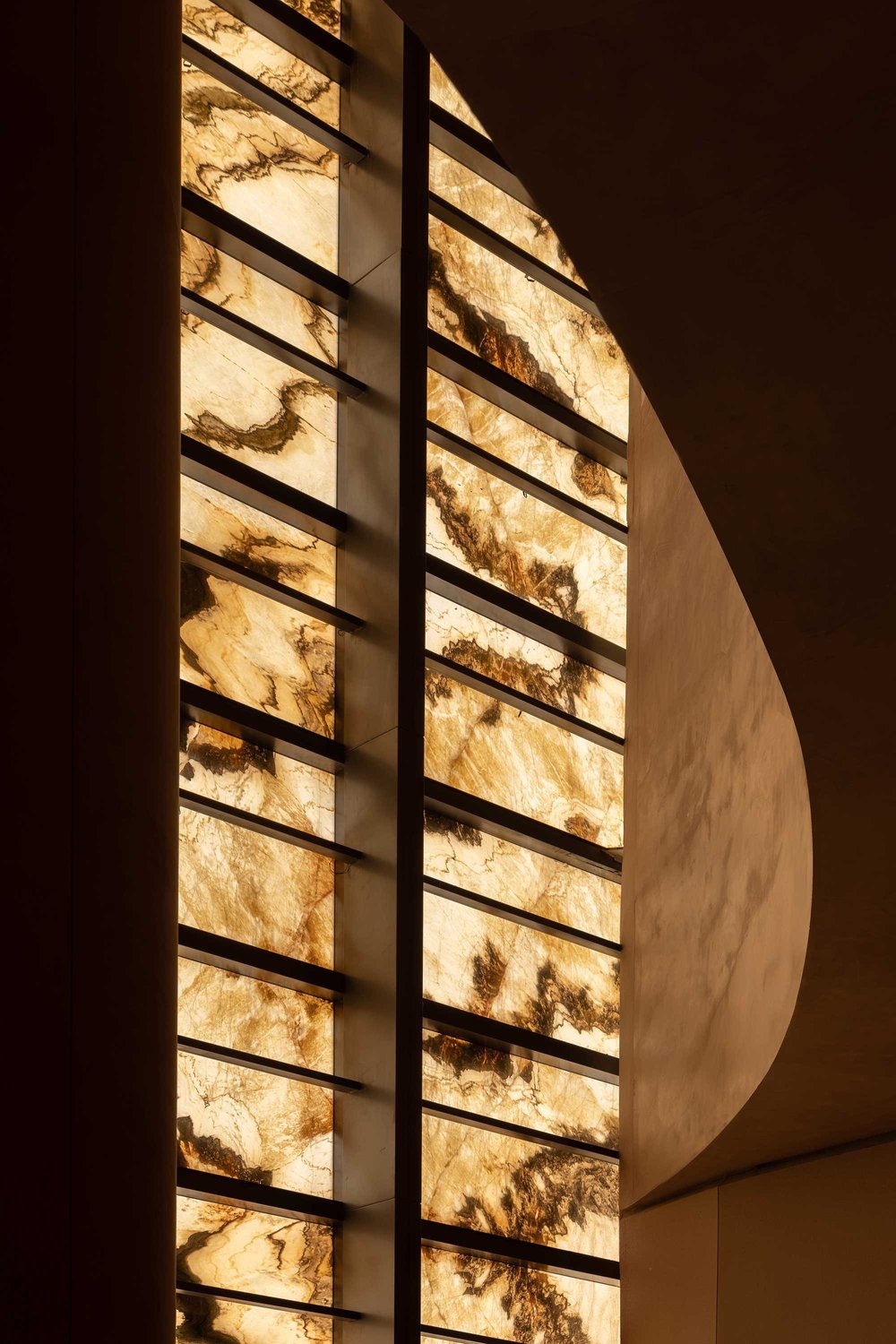 An Industrial Building Becomes an Onyx-Clad Vaulting Facility — Design ...