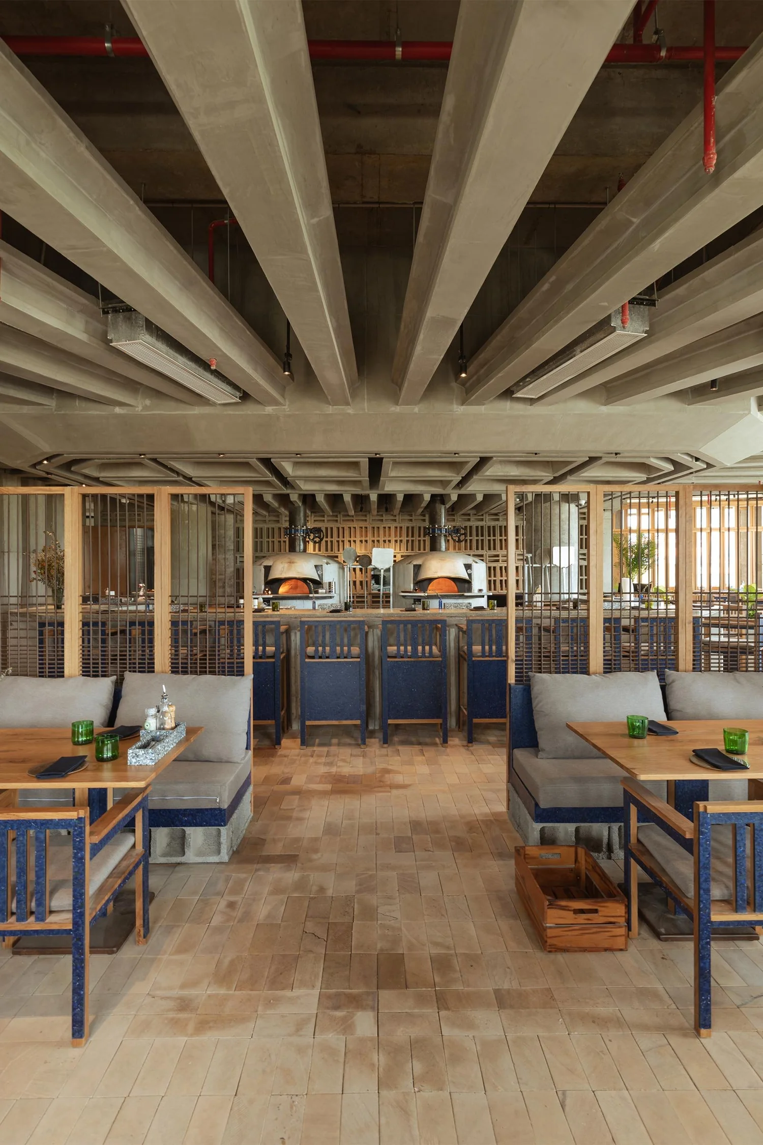Interior Design - Restaurant Design - Pizza 4P's at Phnom Penh ...
