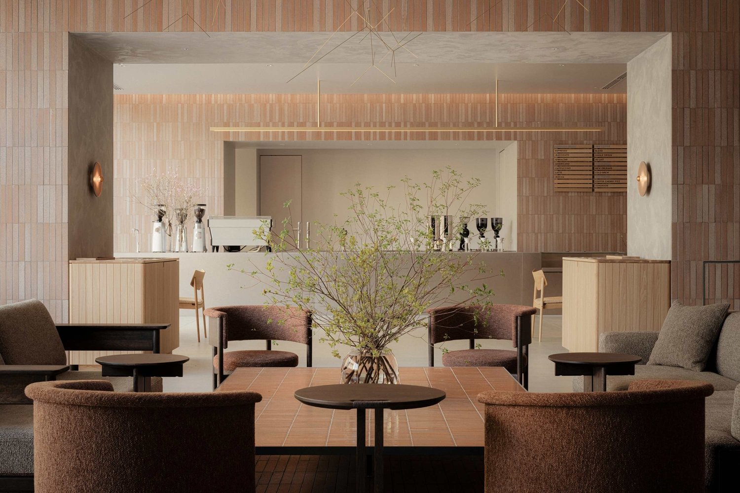 An Architectural-Style Blue Bottle Café by Keiji Ashizawa Design ...
