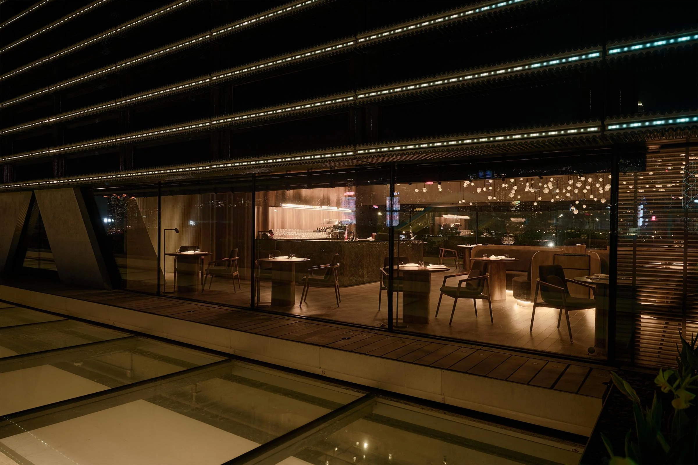 Restaurant Design - MOSU by LAAB Architects, Hong Kong — Design Anthology