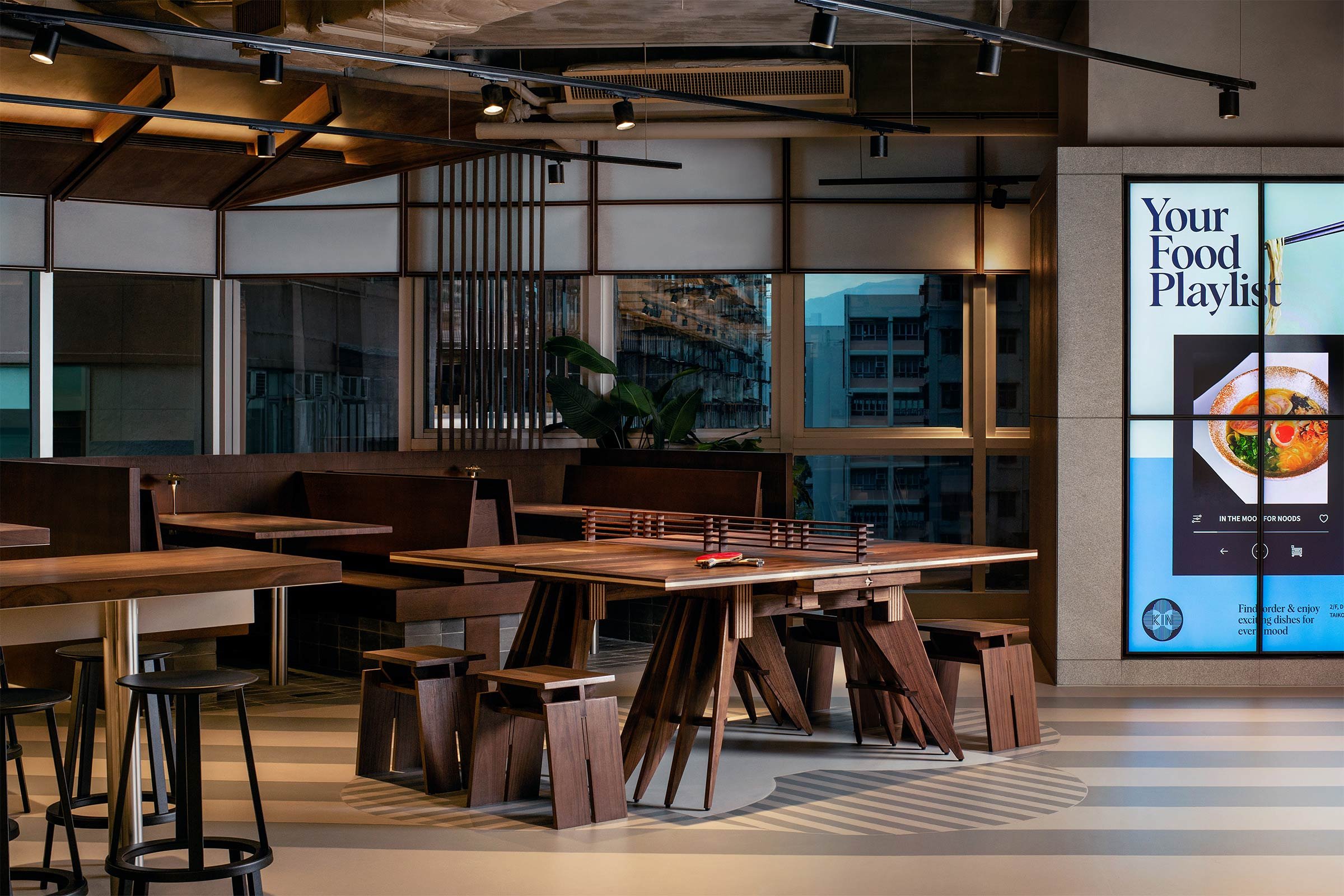 Interior Design — TaiKoo Kin Food Halls — dining hall concept ...