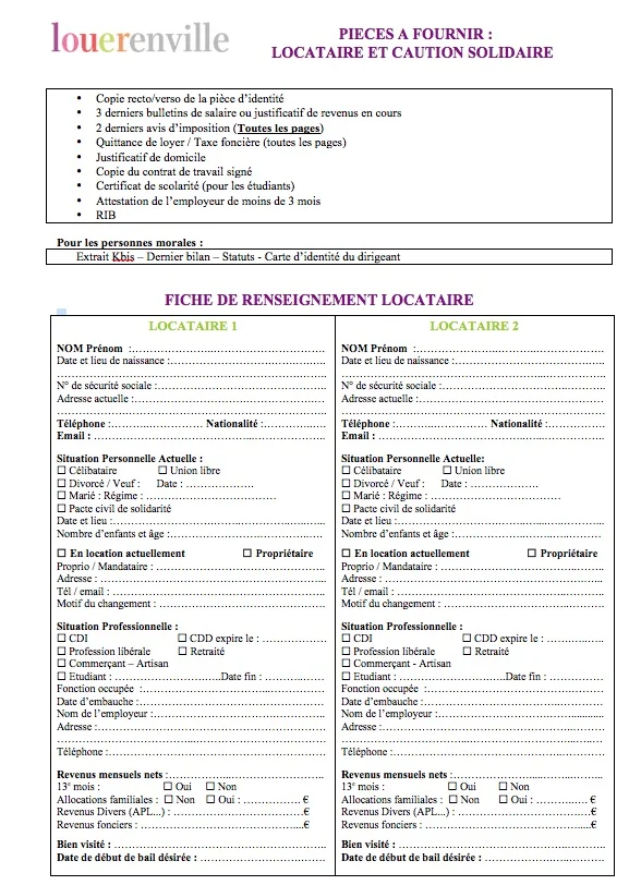 LE LOCATAIRE — Terrasse en Ville Immobilier