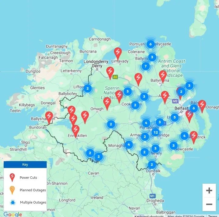Donegal Weather Channel - Storm center - STORM ASHLEY UPDATES - IRELAND
