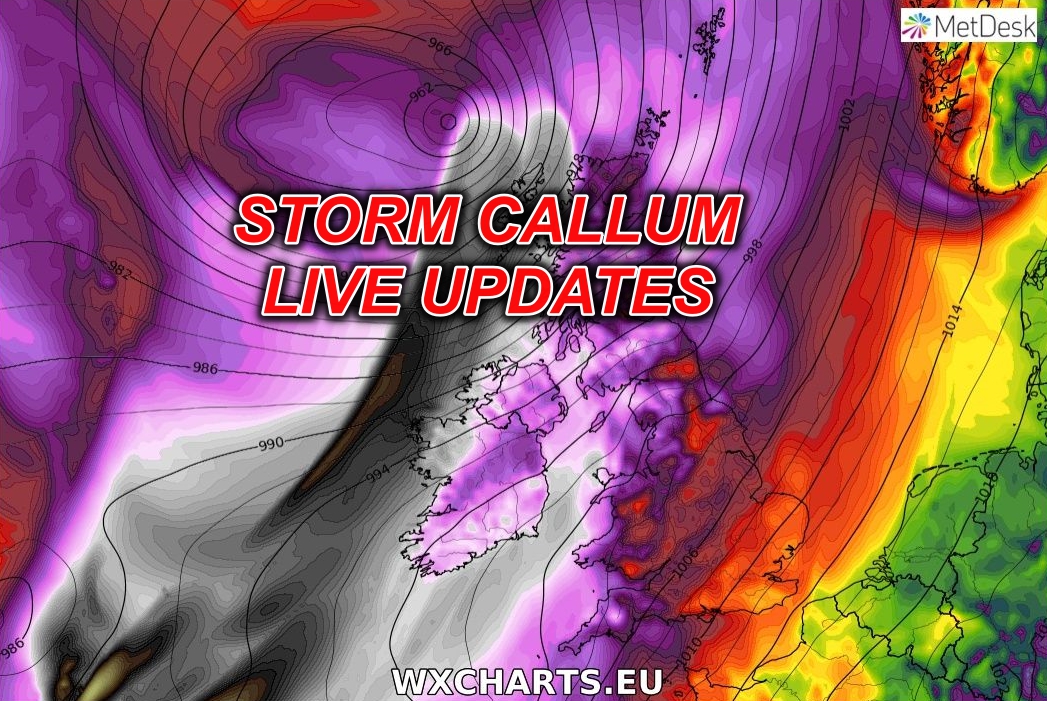 Donegal Weather Channel - Storm center - STORM CALLUM LIVE UPDATES