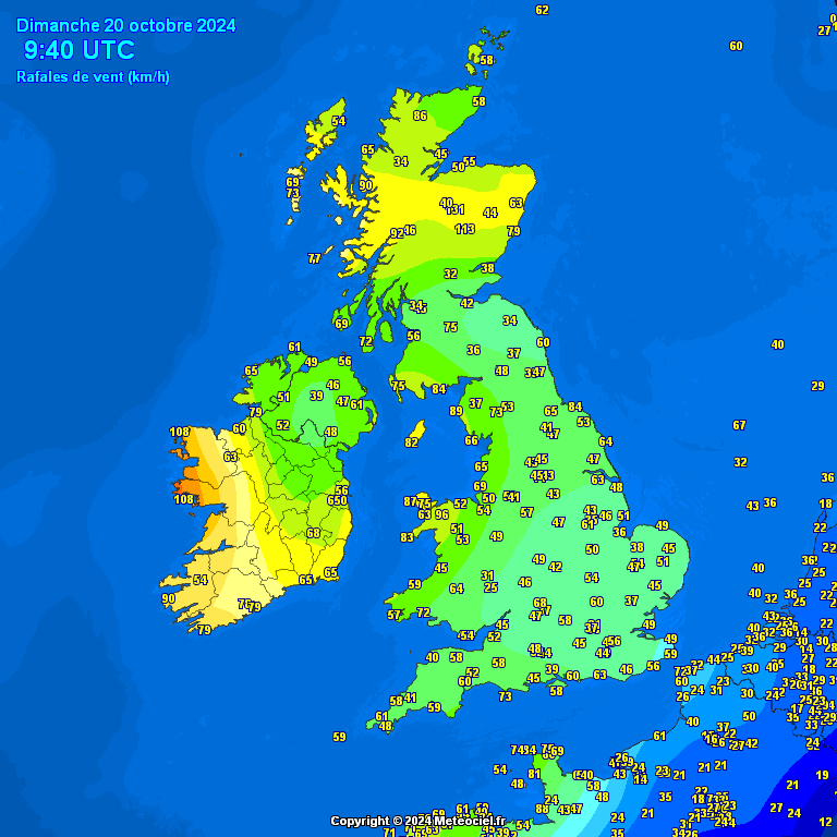 Donegal Weather Channel - Storm center - STORM ASHLEY UPDATES - IRELAND