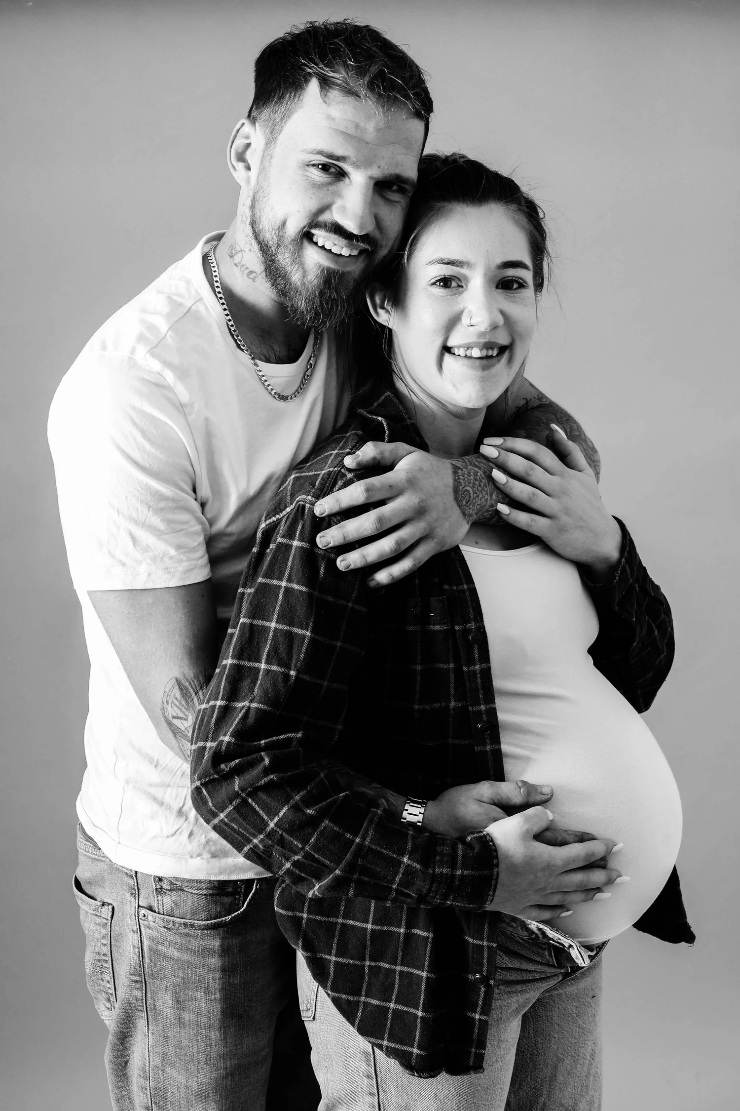 Studio maternity photoshoot — Tina Cleary Photography