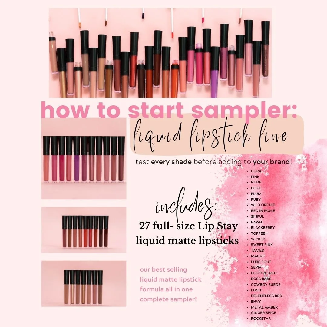 How to Start Samplers — Grafton Private Label Cosmetics