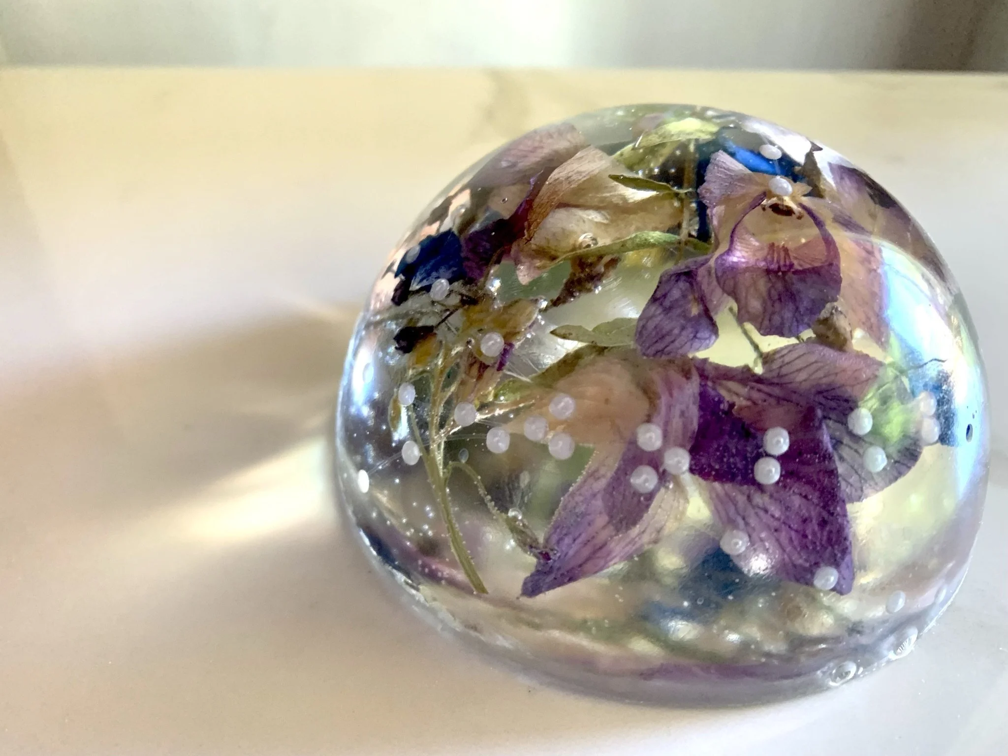 Dried Flower Paperweight | Best Flower Site