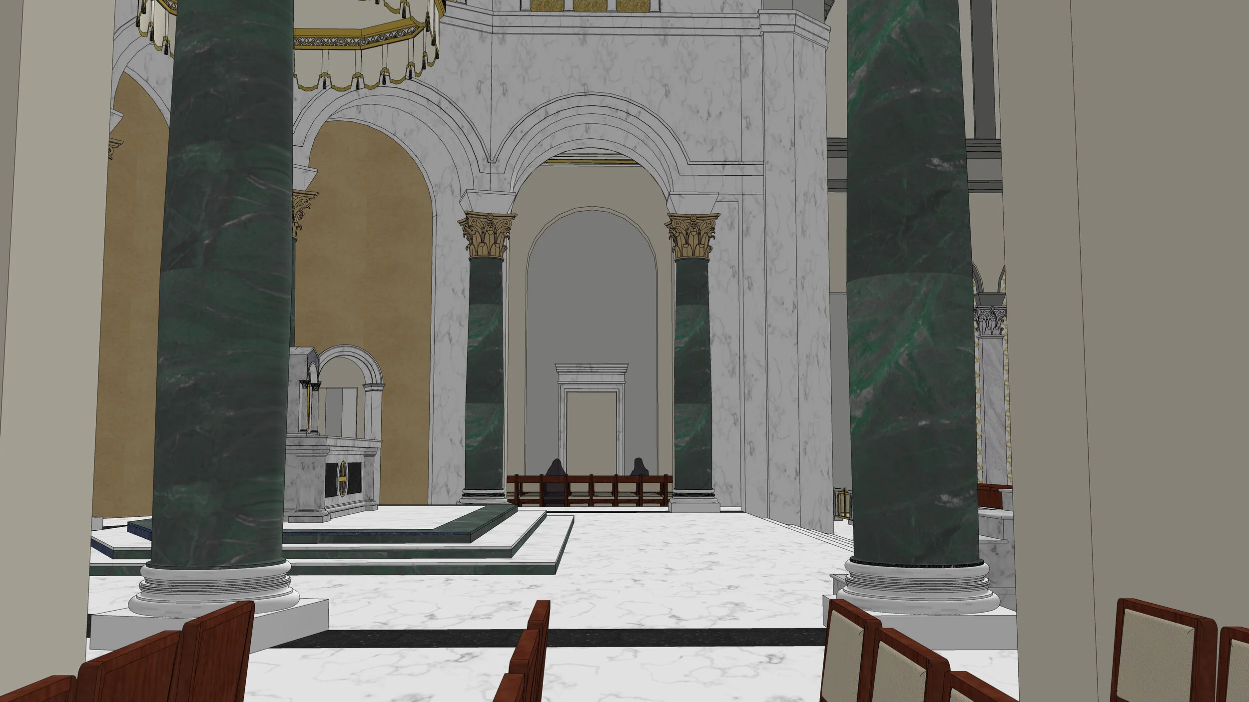 Flanking Side chapels (5/9) — The Immaculata Church Project