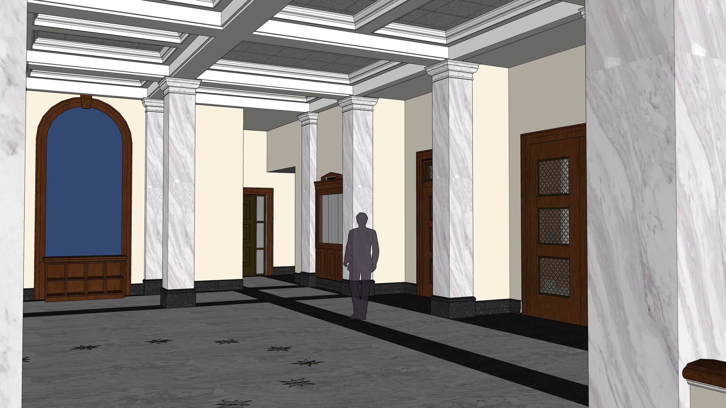 The Piazza, Narthex, and Parlor (7/9) — The Immaculata Church Project