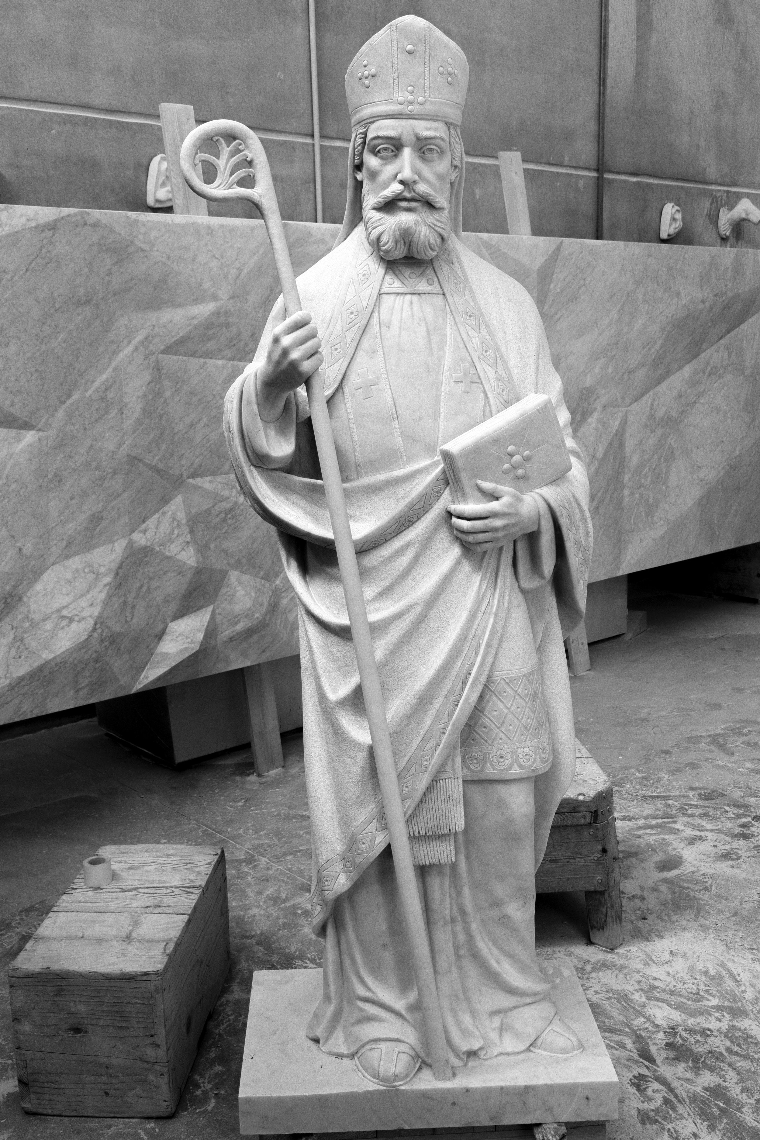 Exterior Statue of St. Cyril of Alexandria (total cost: $29,880) — The ...