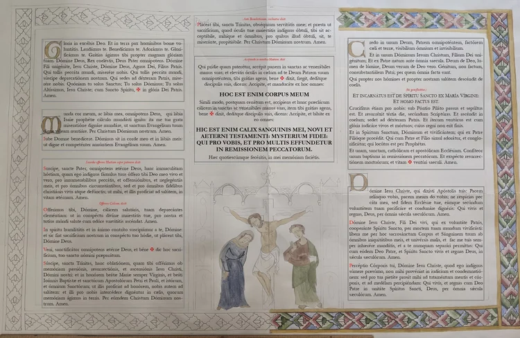 Hand-Illuminated Altar Cards (total cost: $12,000) — The Immaculata ...