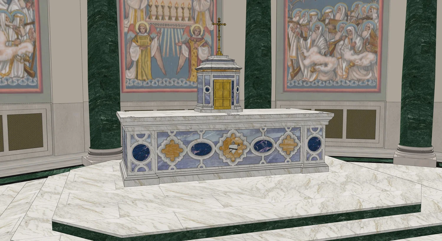 Main Altar (total cost: $69,000) — The Immaculata Church Project