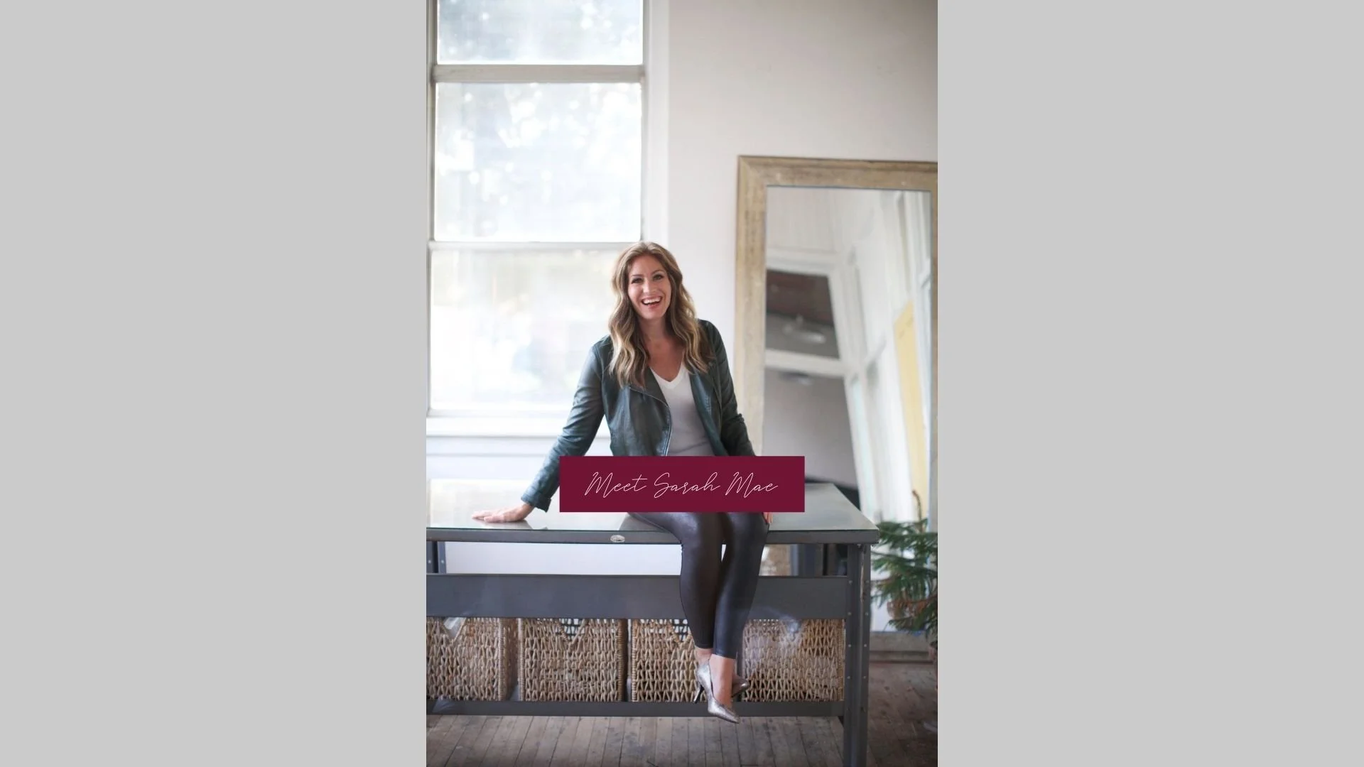 Meet Sarah — Sarah Mae