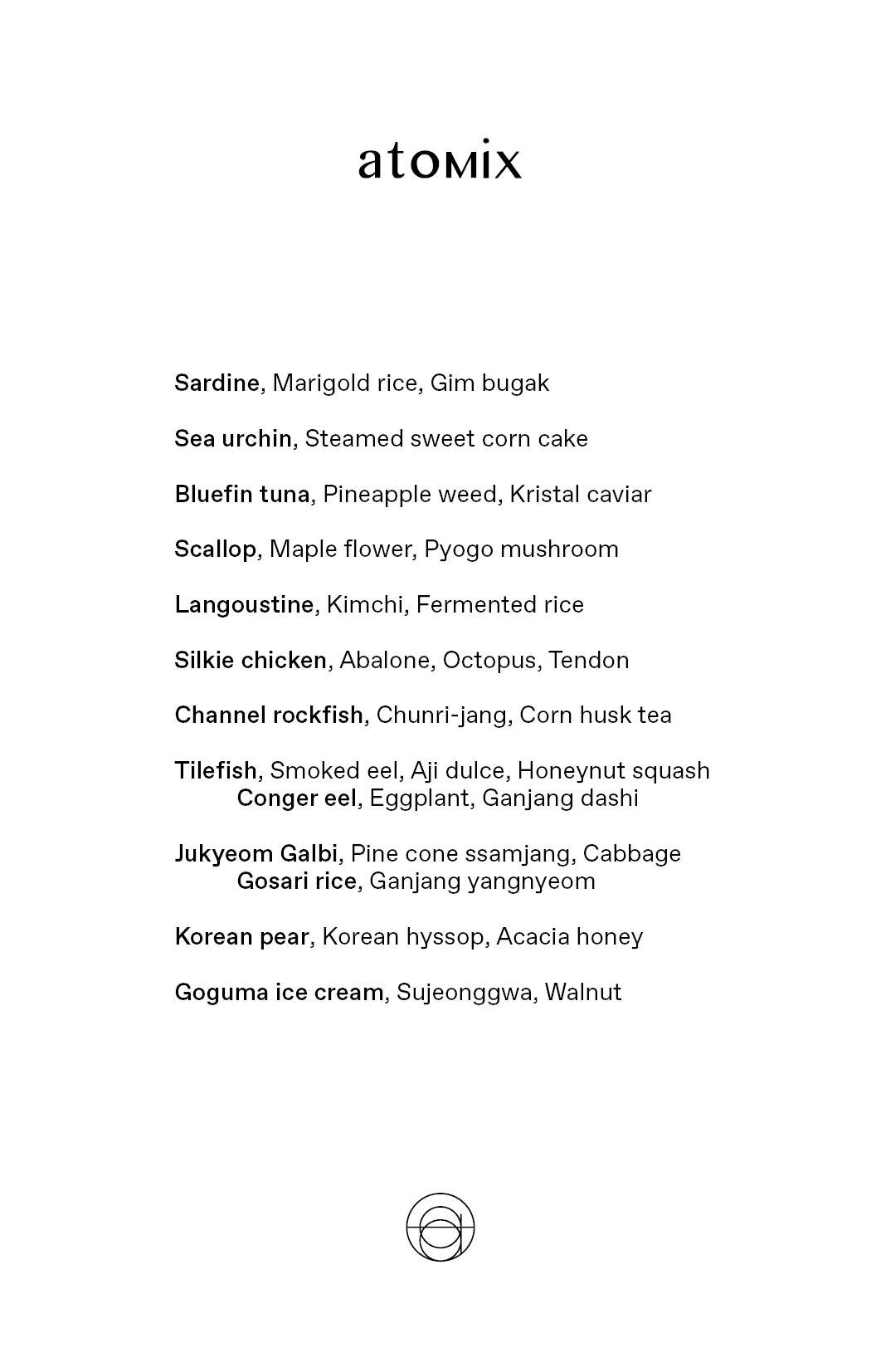 Menu Atomix menu-atomix