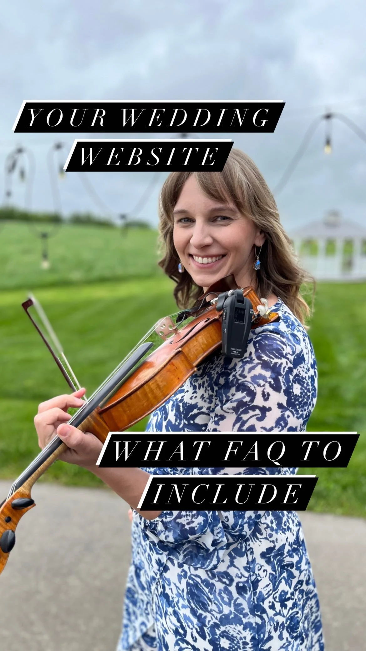 Professional violinist for wedding & events | Elegant Violin