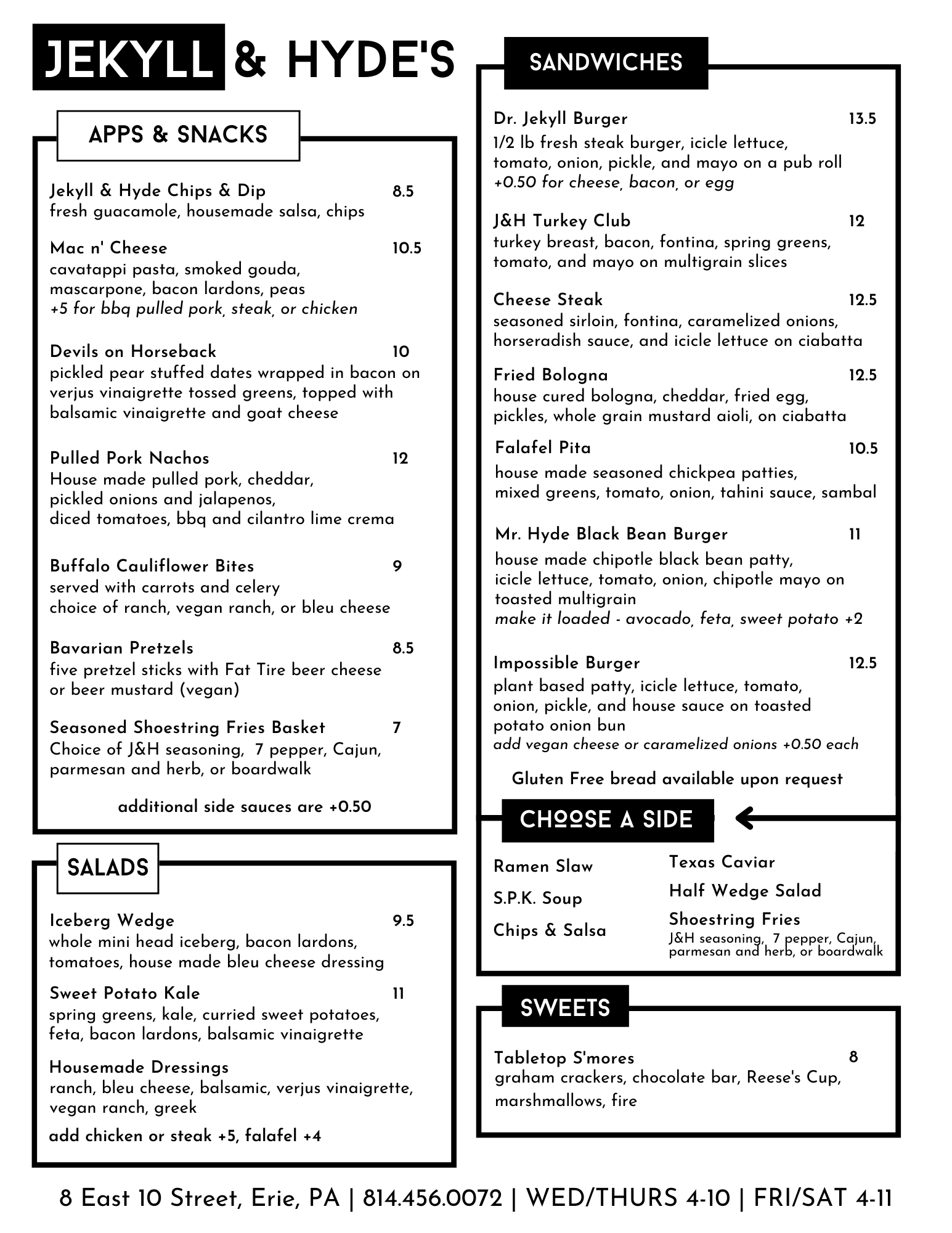 Jekyll And Hyde Restaurant