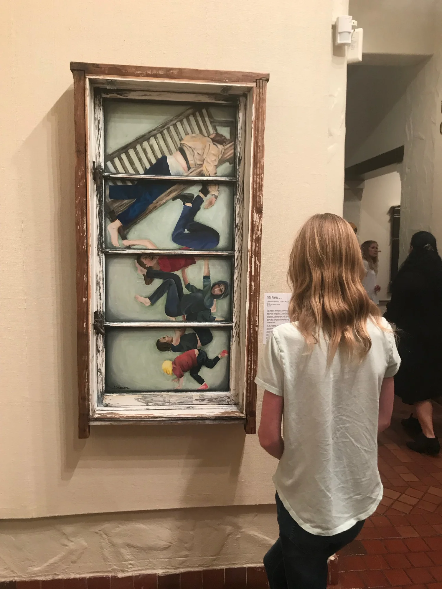Kathy Simpson Art — Oil painting mixed media by well-known artist
