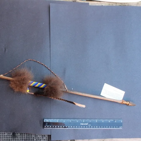 Beaded Arrows with Fur — Claw, Antler & Hide Co.