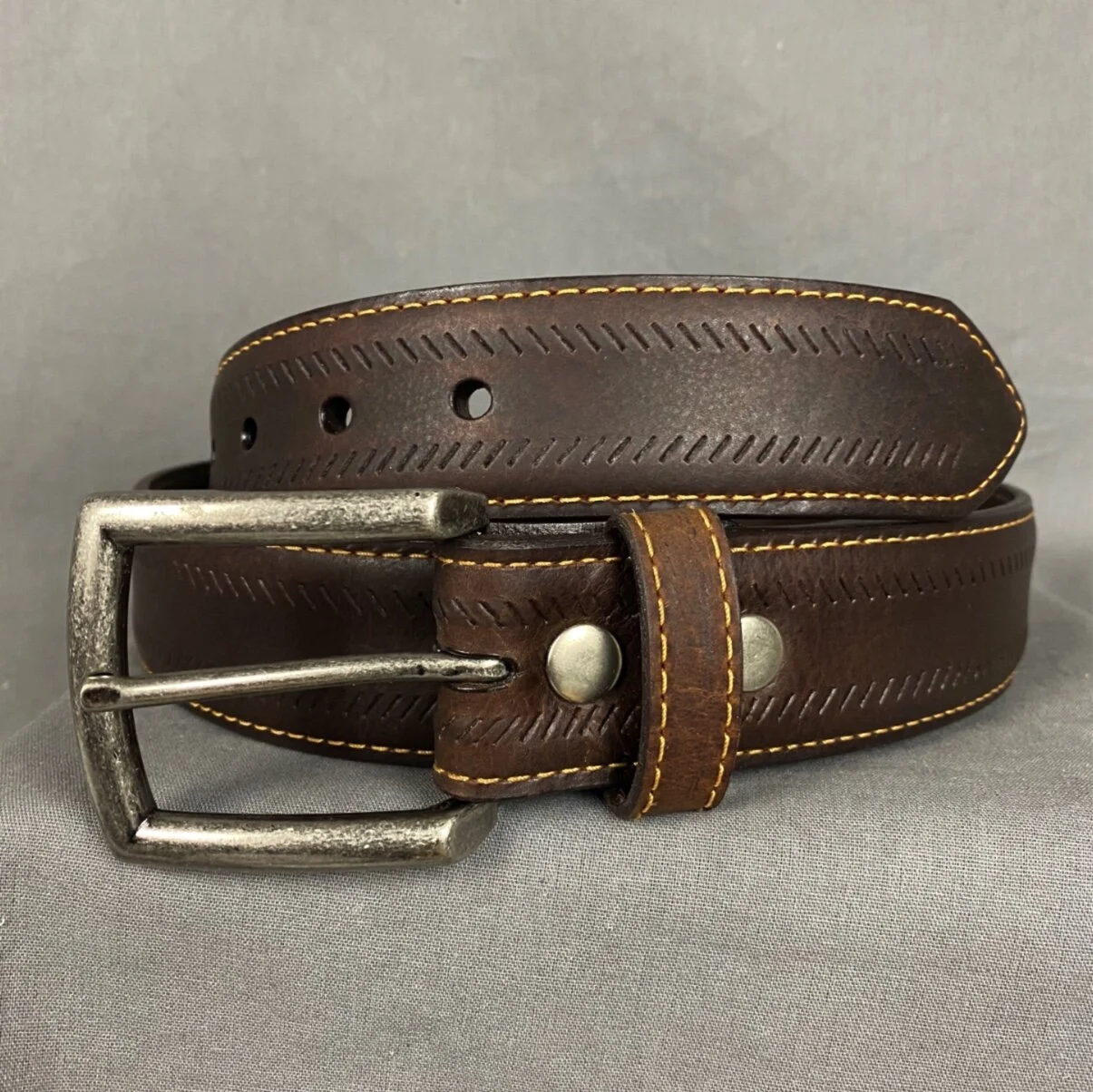 Buffalo Leather Belts — Claw, Antler & Hide Co.
