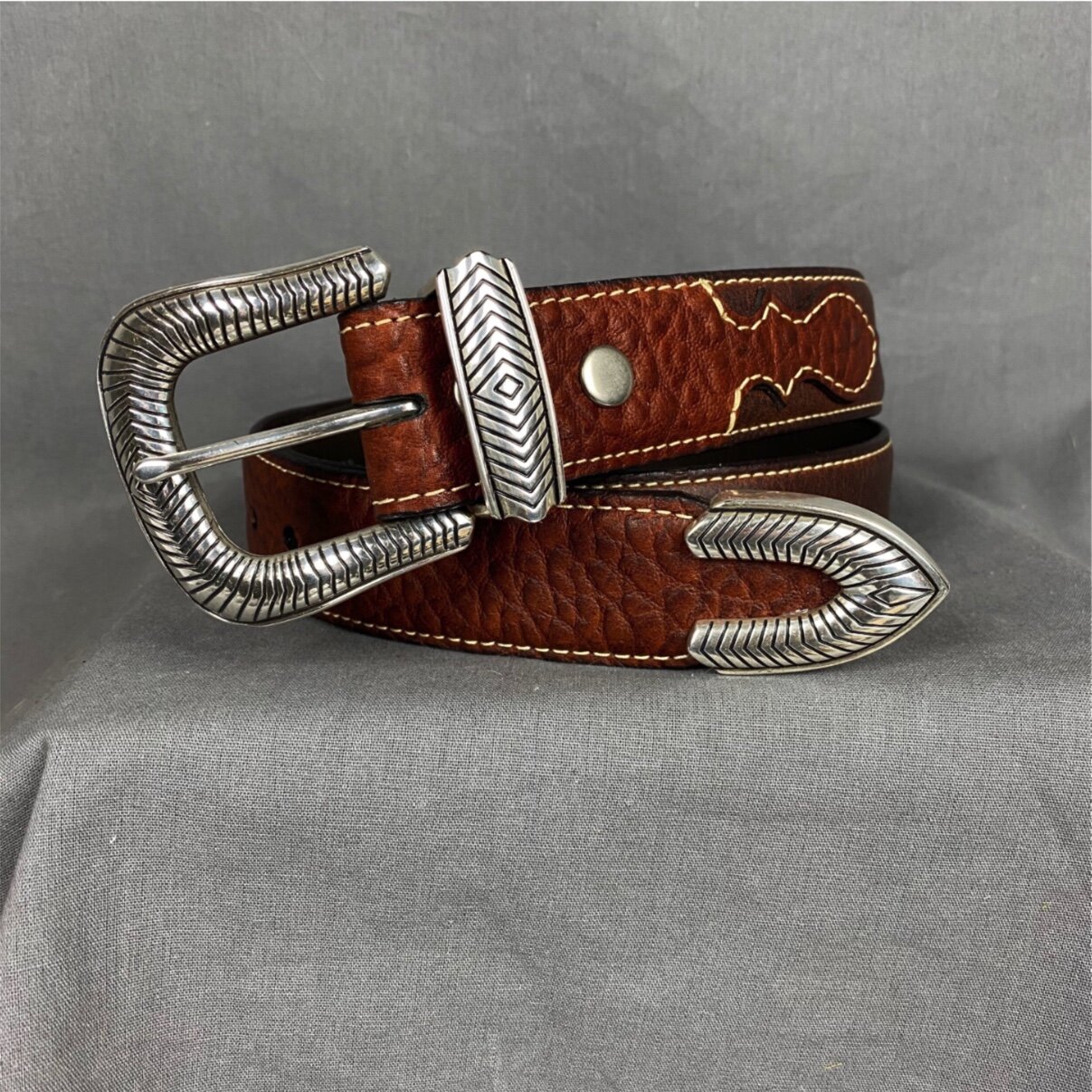 Buffalo Leather Belts — Claw, Antler & Hide Co.