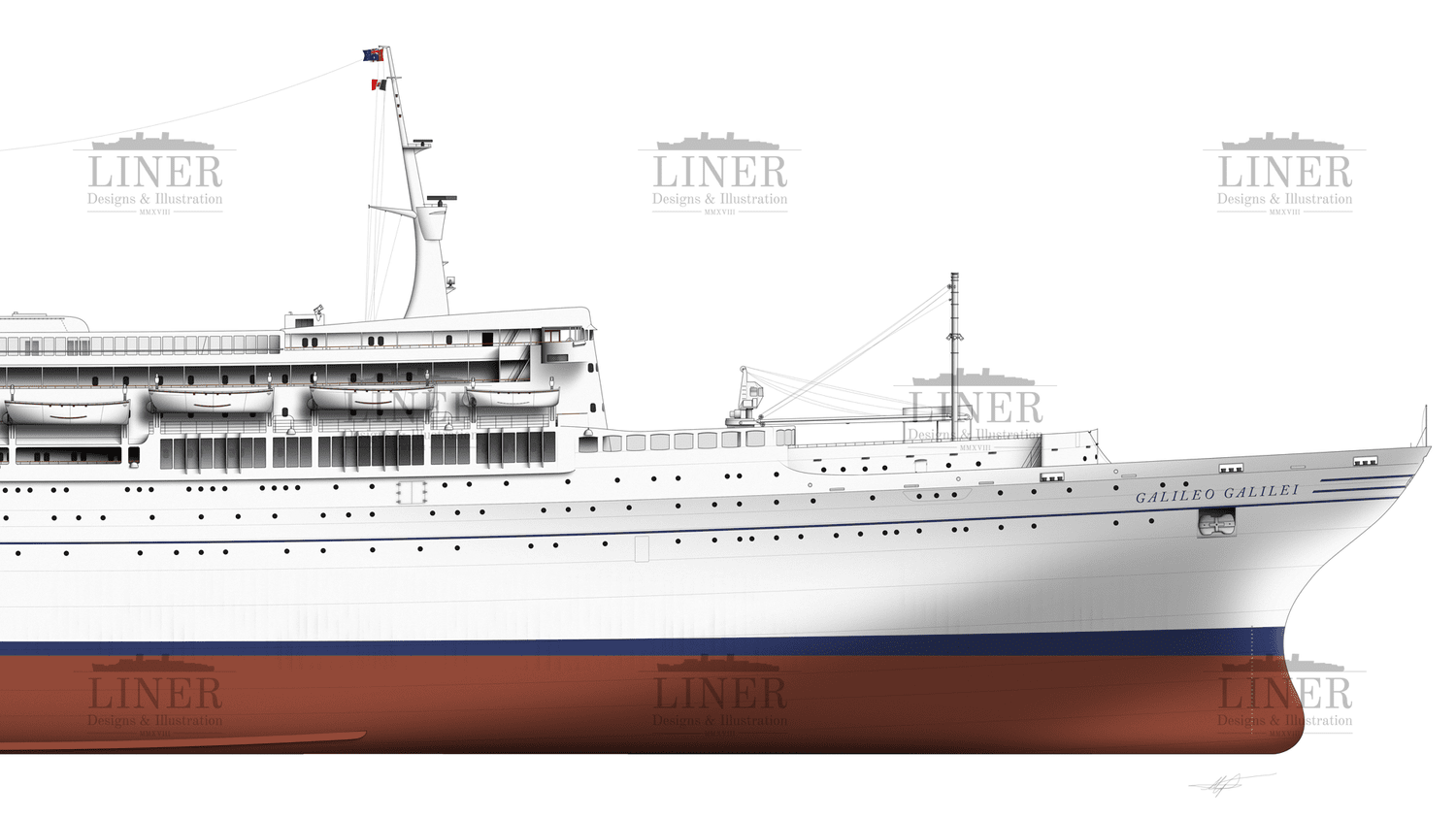 Galileo Galilei 1968 — Ships Illustrated