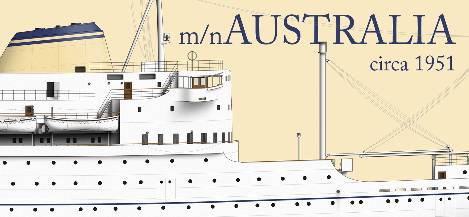 Australia 1951 — Ships Illustrated