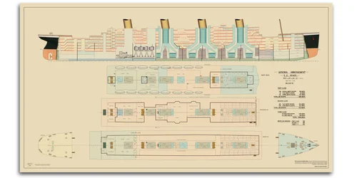 1908 Design D Drawing — Ships Illustrated